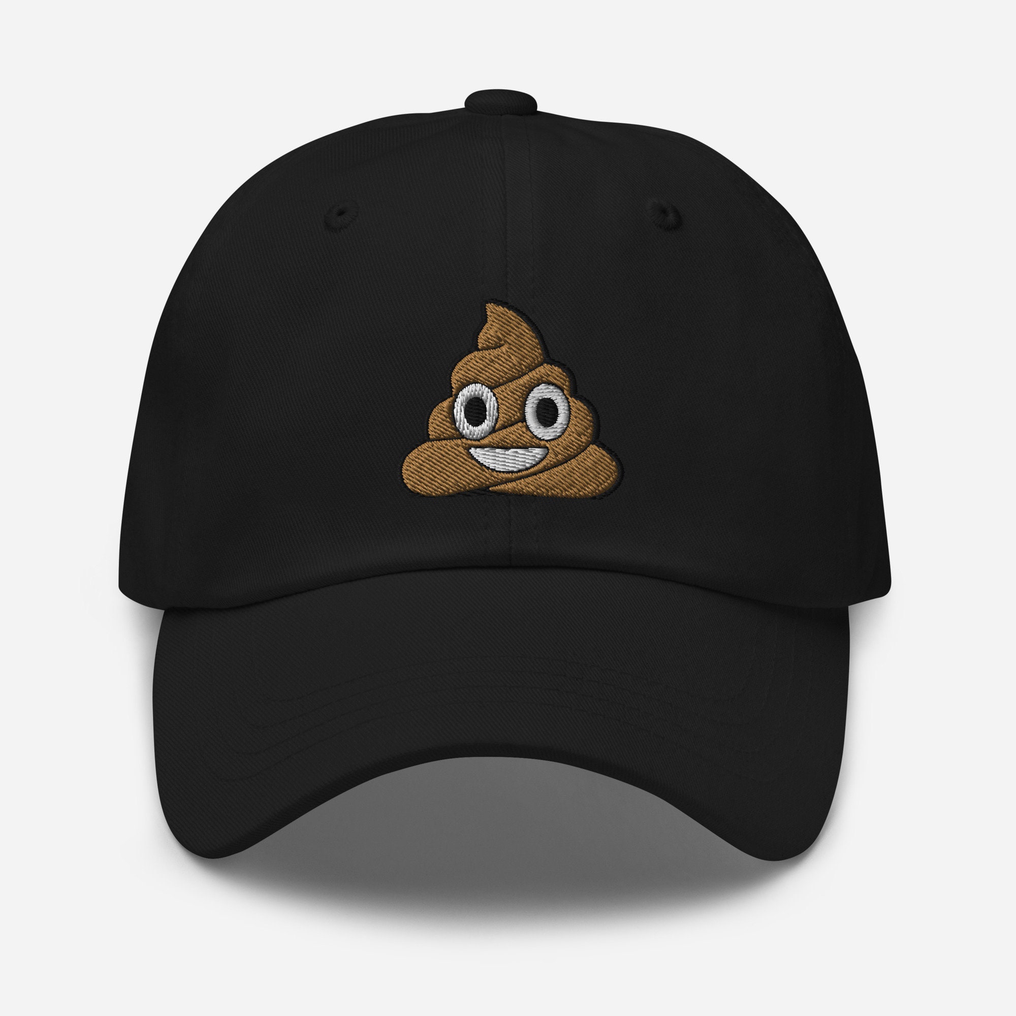 Funny Poop Face Hat Poop Face Dad Hat Embroiled Poop Hat - Etsy