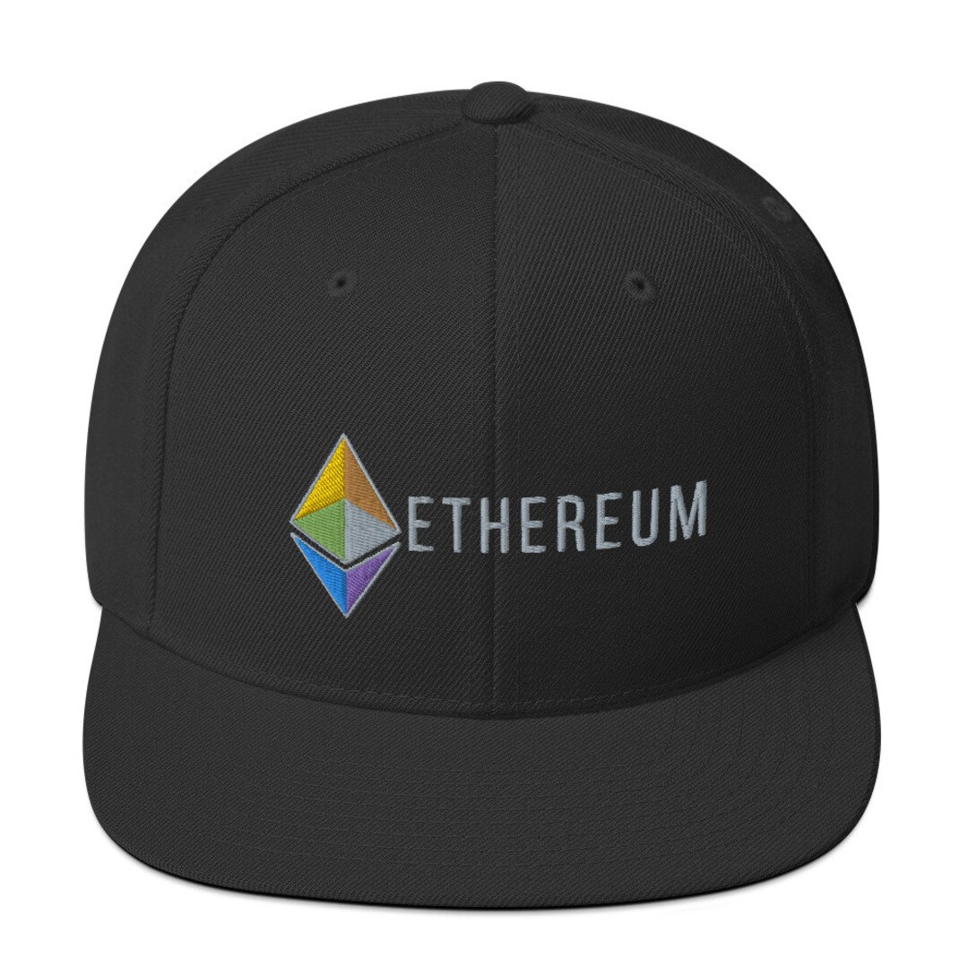 Ethereum Logo, Ethereum ETH Logo, HODL Cryptocurrency, Snapback Hat ...