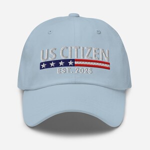 New US Citizen Hat: American Immigrant Gift, Est. 2025 - Etsy