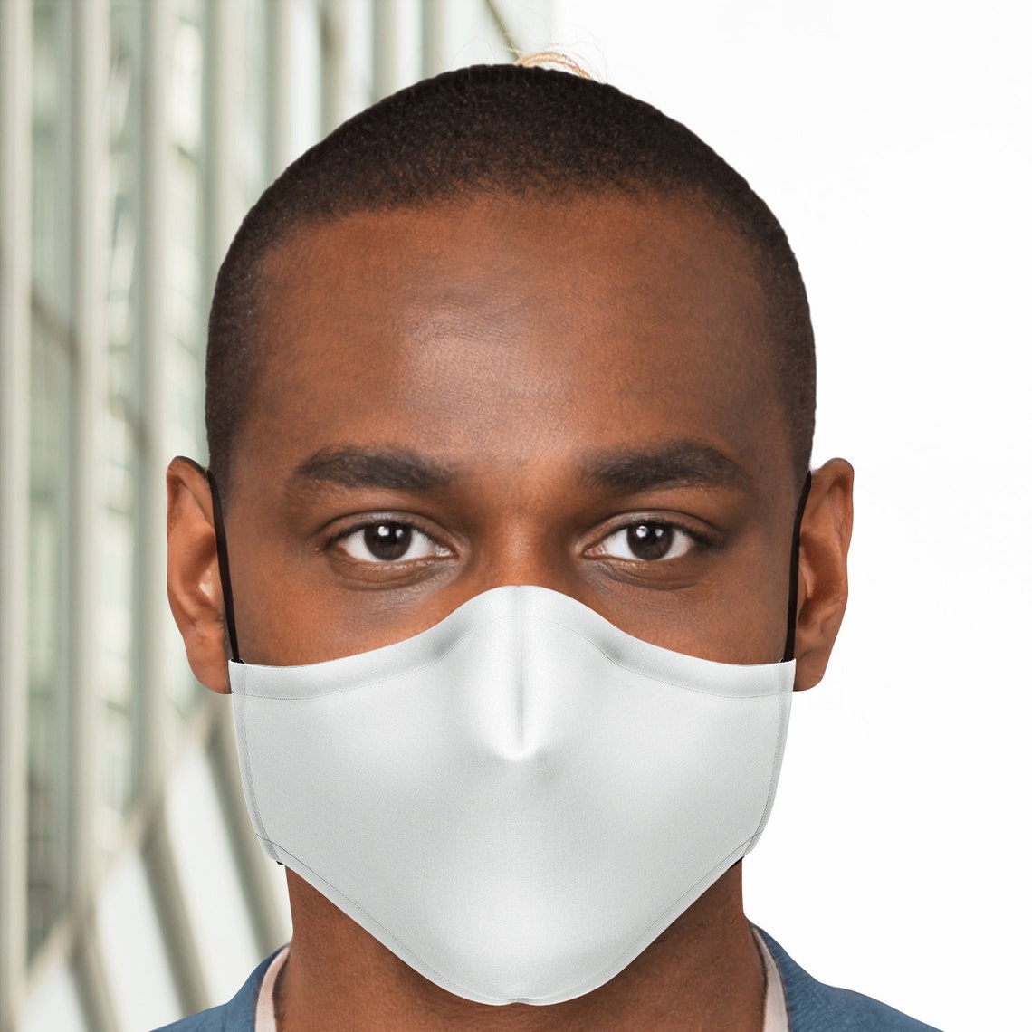 Plain White Face Mask W/Filter Adult Face Mask Kid Face | Etsy