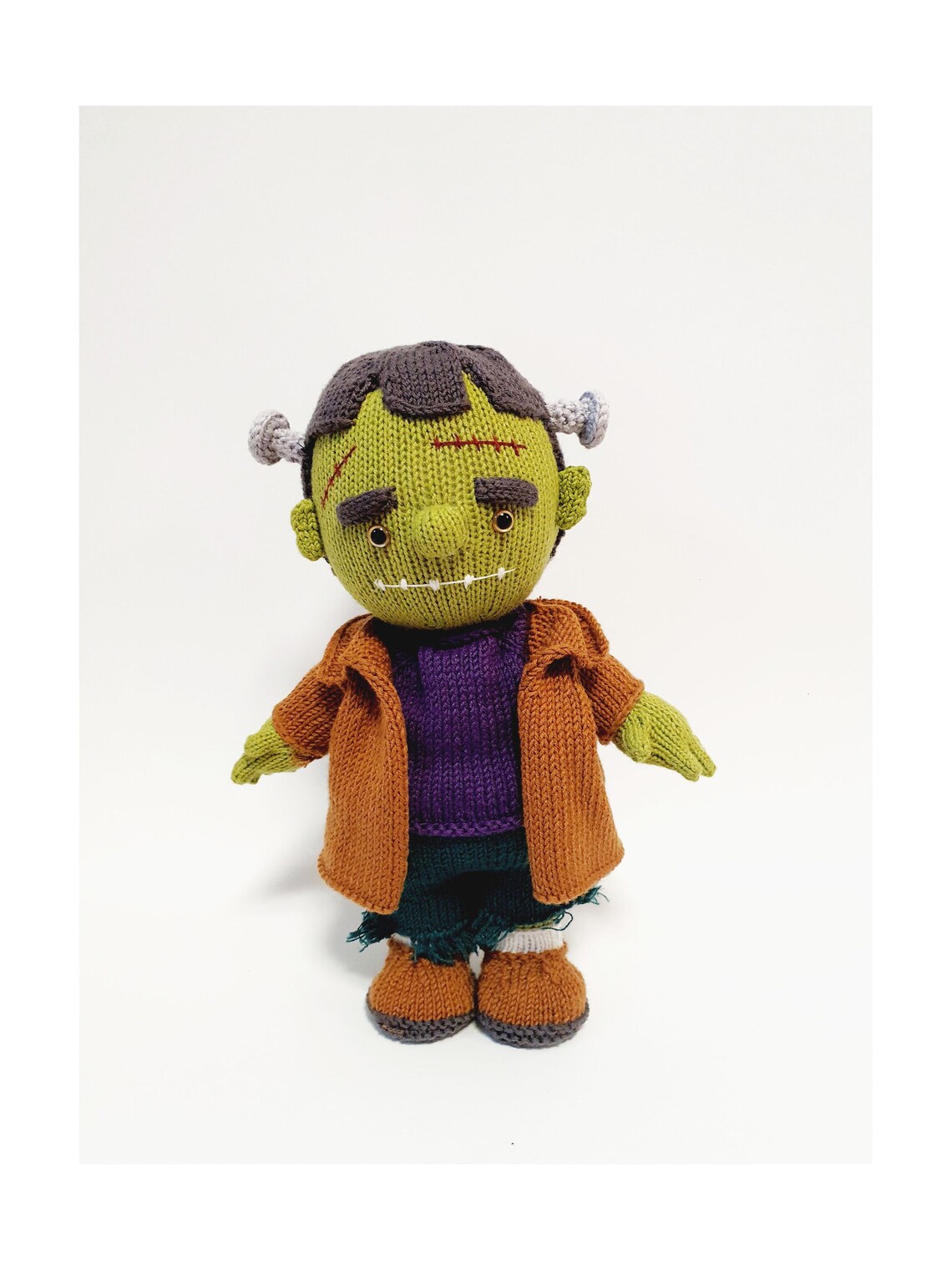 Monster Frank Knitting PATTERN : Pattern PDF Instant Download - Etsy