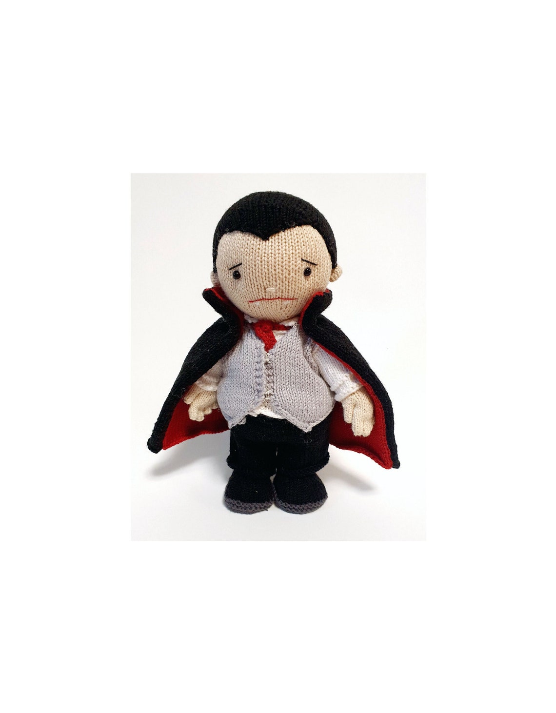 Little Vampire Knitting PATTERN : Pattern PDF Instant Download - Etsy
