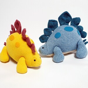 Knit_stegosaurus KNITTING PATTERN : Pattern PDF Instant Download ...