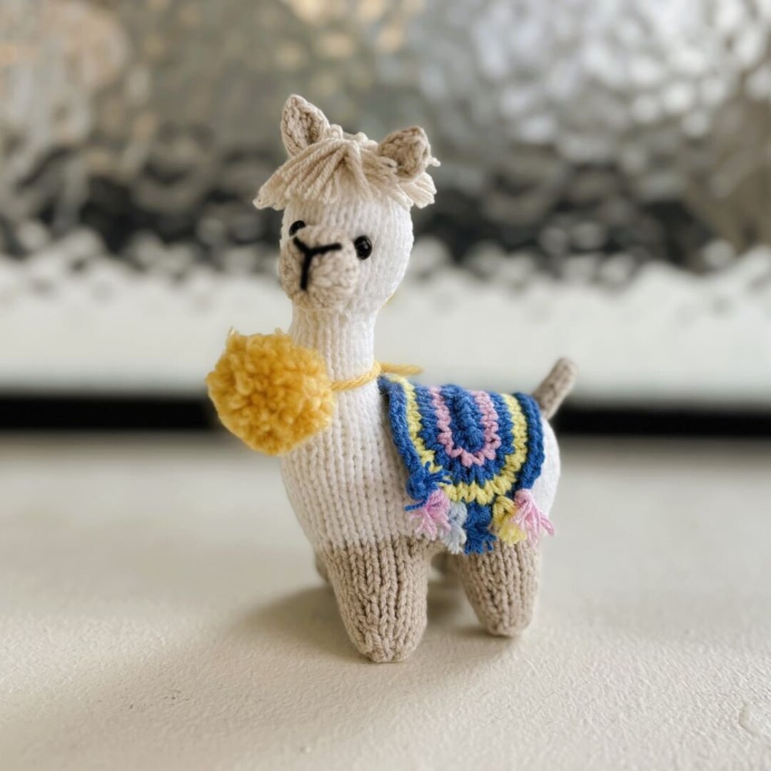 Llama KNITTING PATTERN : Pattern PDF Instant Download - English, Korean ...