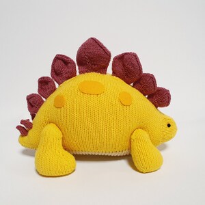 Knit_stegosaurus KNITTING PATTERN : Pattern PDF Instant Download ...