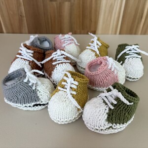 Knit Sneakers KNITTING PATTERN : Pattern PDF Instant Download - English ...