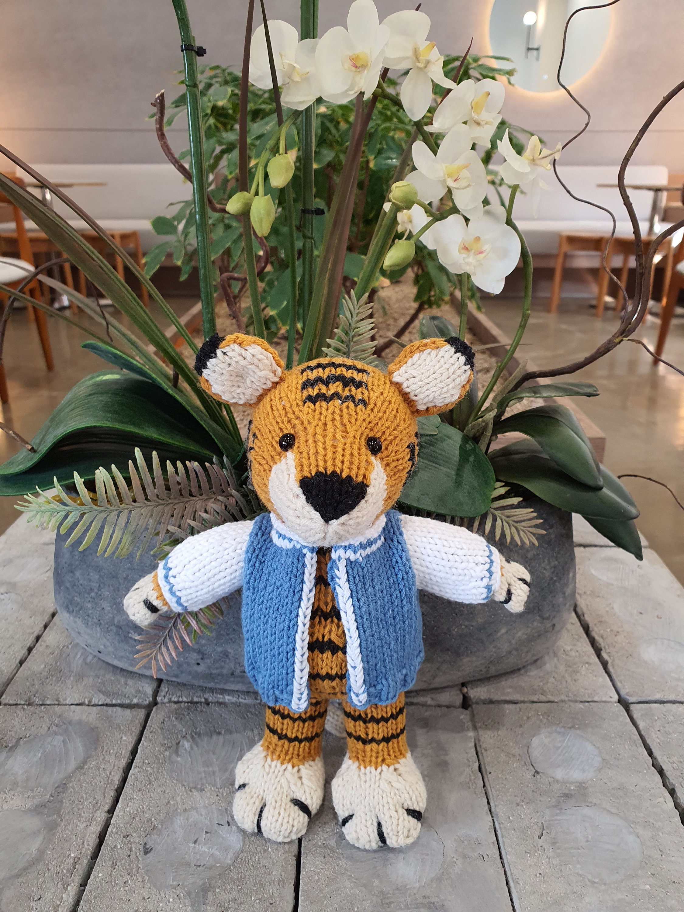 Tiger Jr. Knitting PATTERN : Pattern PDF Instant Download - English ...