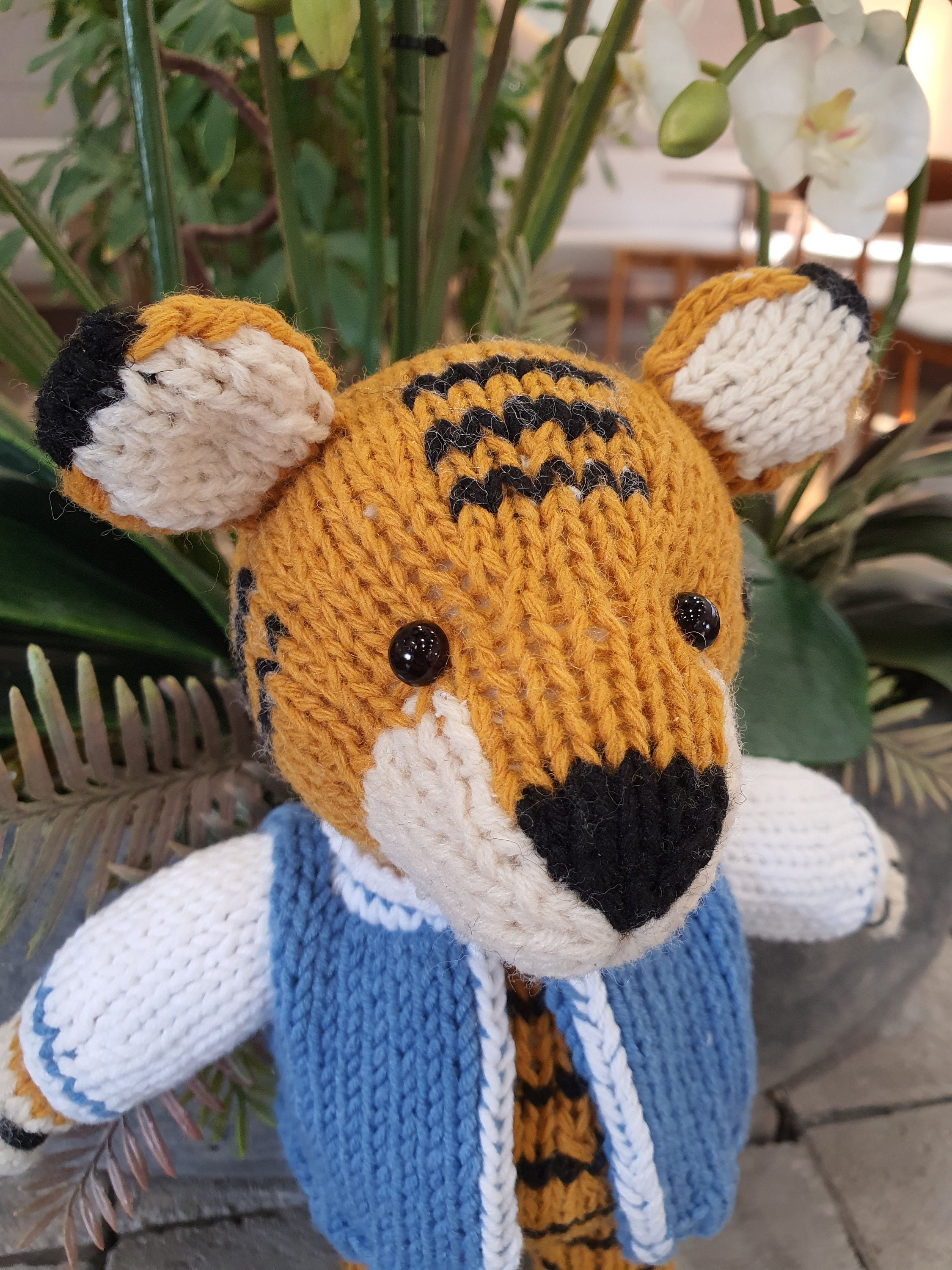 Tiger Jr. Knitting PATTERN : Pattern PDF Instant Download - English ...