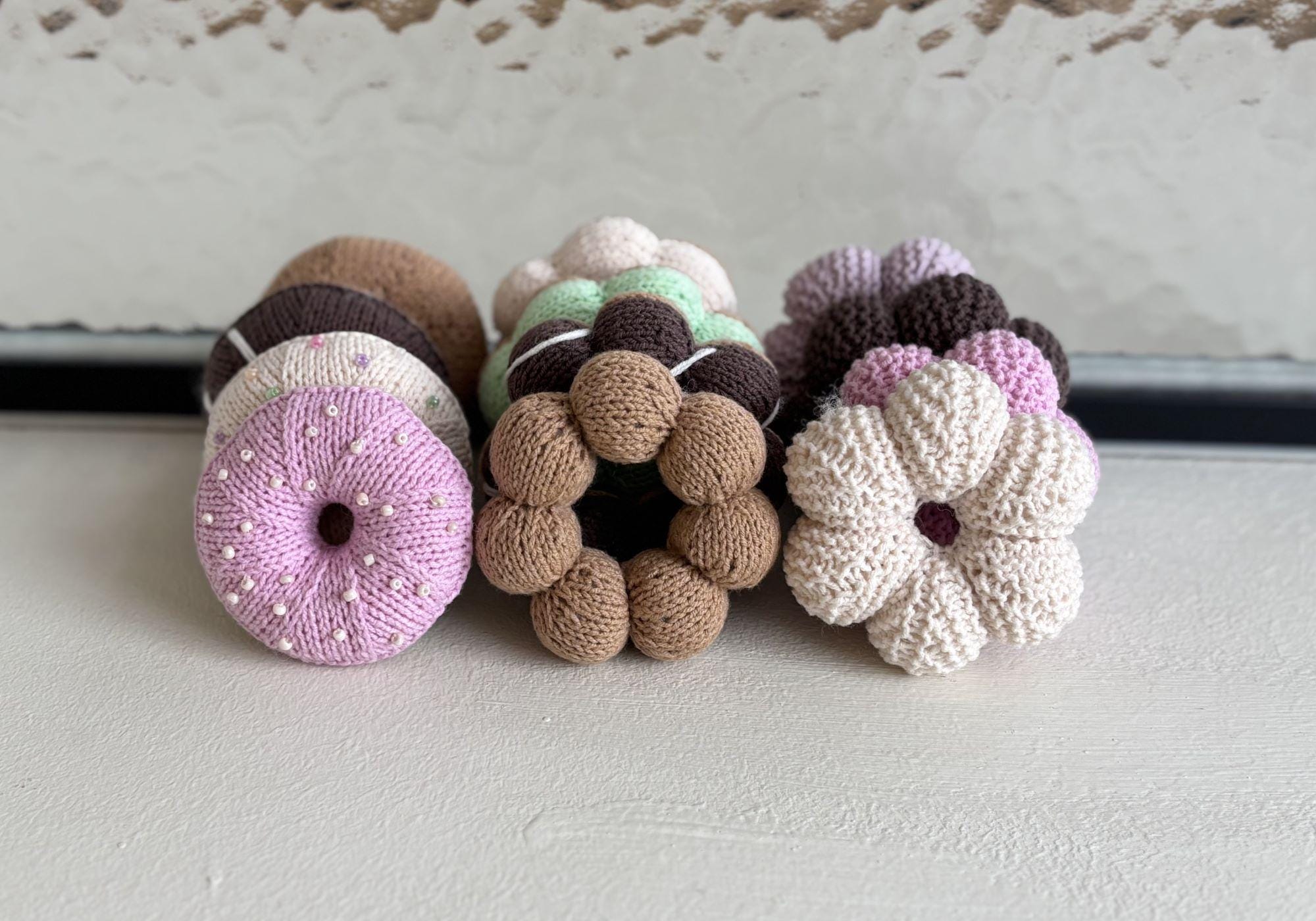 Knit_donuts KNITTING PATTERN : Pattern PDF Instant Download - English ...