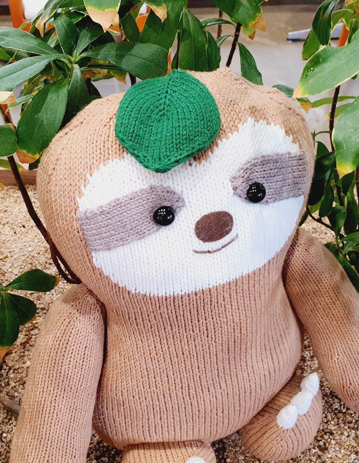 Three-toes Sloth Knitting PATTERN : Pattern PDF Instant - Etsy