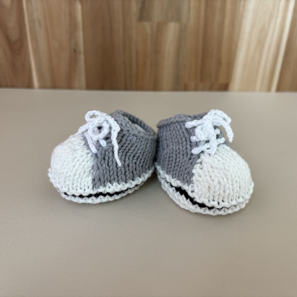 Knit Sneakers KNITTING PATTERN : Pattern PDF Instant Download - English ...