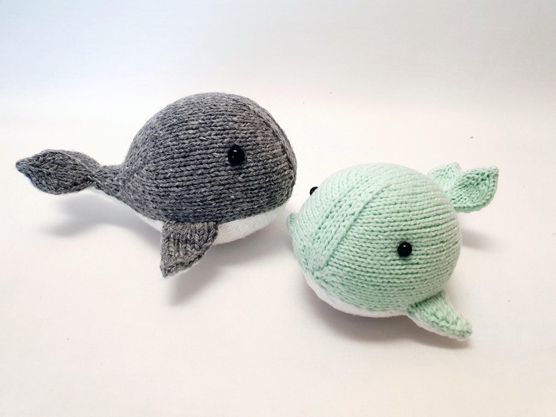 Whale Whale KNITTING PATTERN : Pattern PDF Instant Download English ...