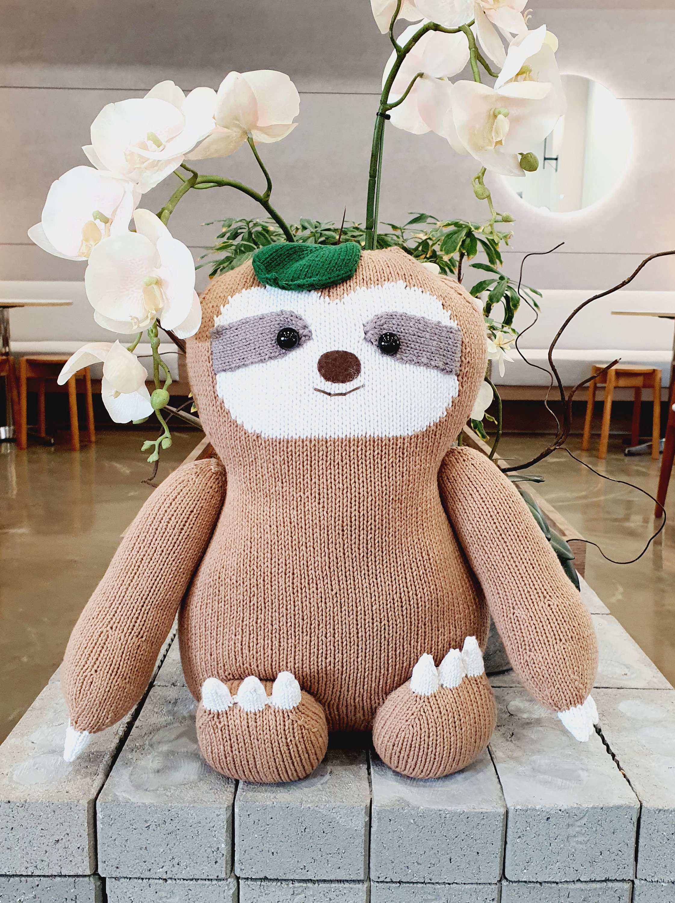 Three-toes Sloth Knitting PATTERN : Pattern PDF Instant - Etsy