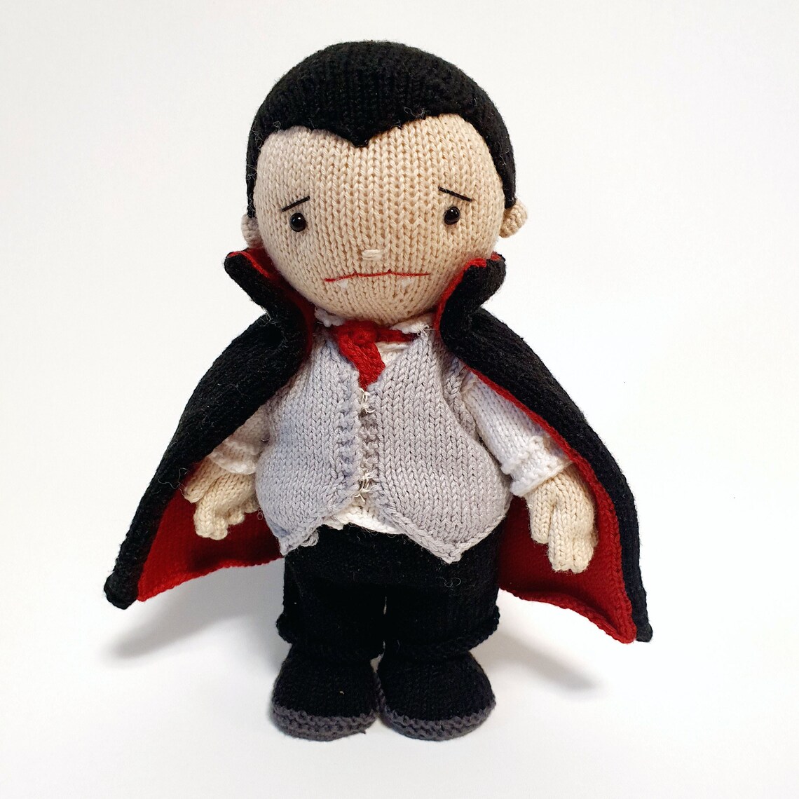 Little Vampire Knitting PATTERN : Pattern PDF Instant Download - Etsy
