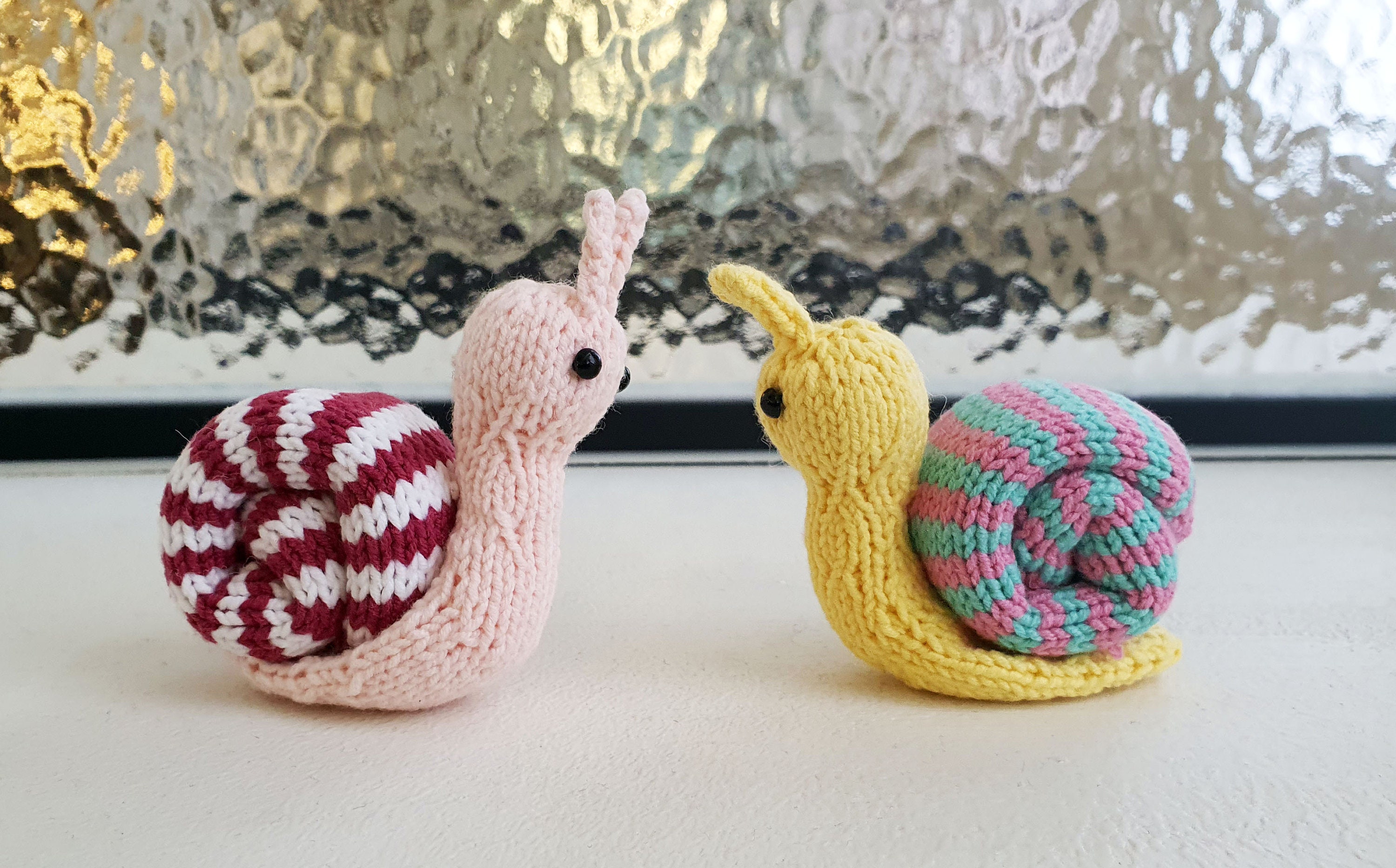 Fruit Candy Snail KNITTING PATTERN : Pattern PDF Instant Download ...