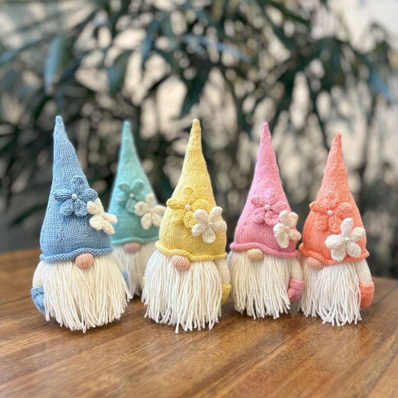 Knitted Gnome Rainbow - Etsy