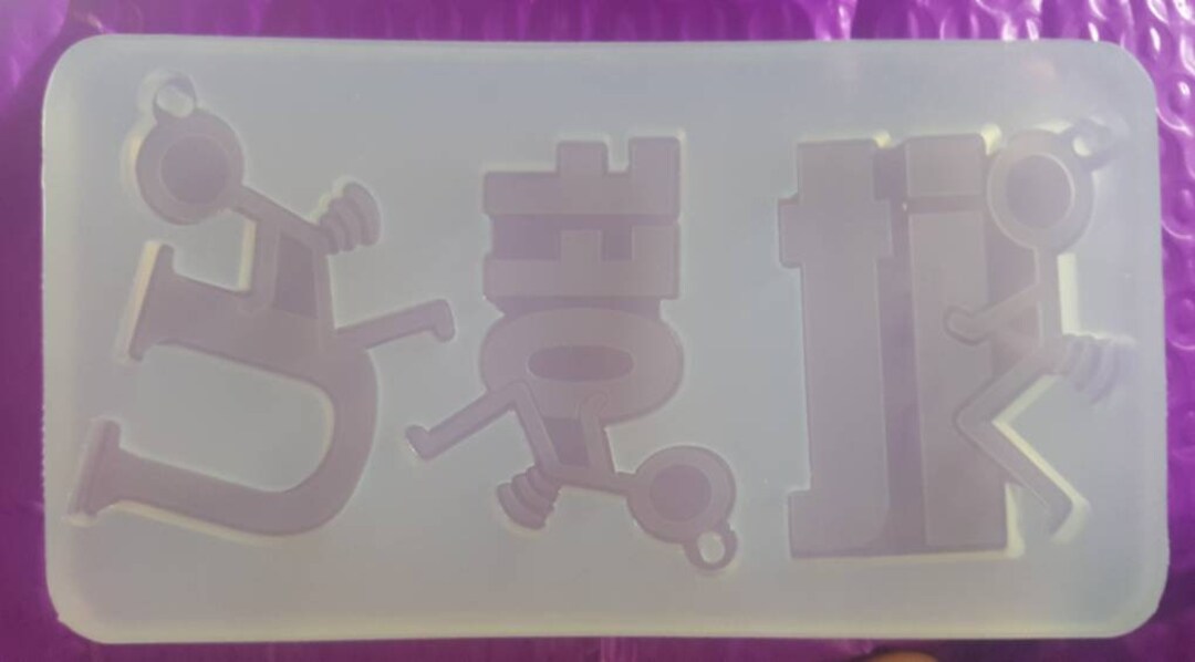 F It Keychains 3 in 1 Mold - Etsy
