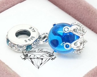 Pandora Blue Octopus - Etsy