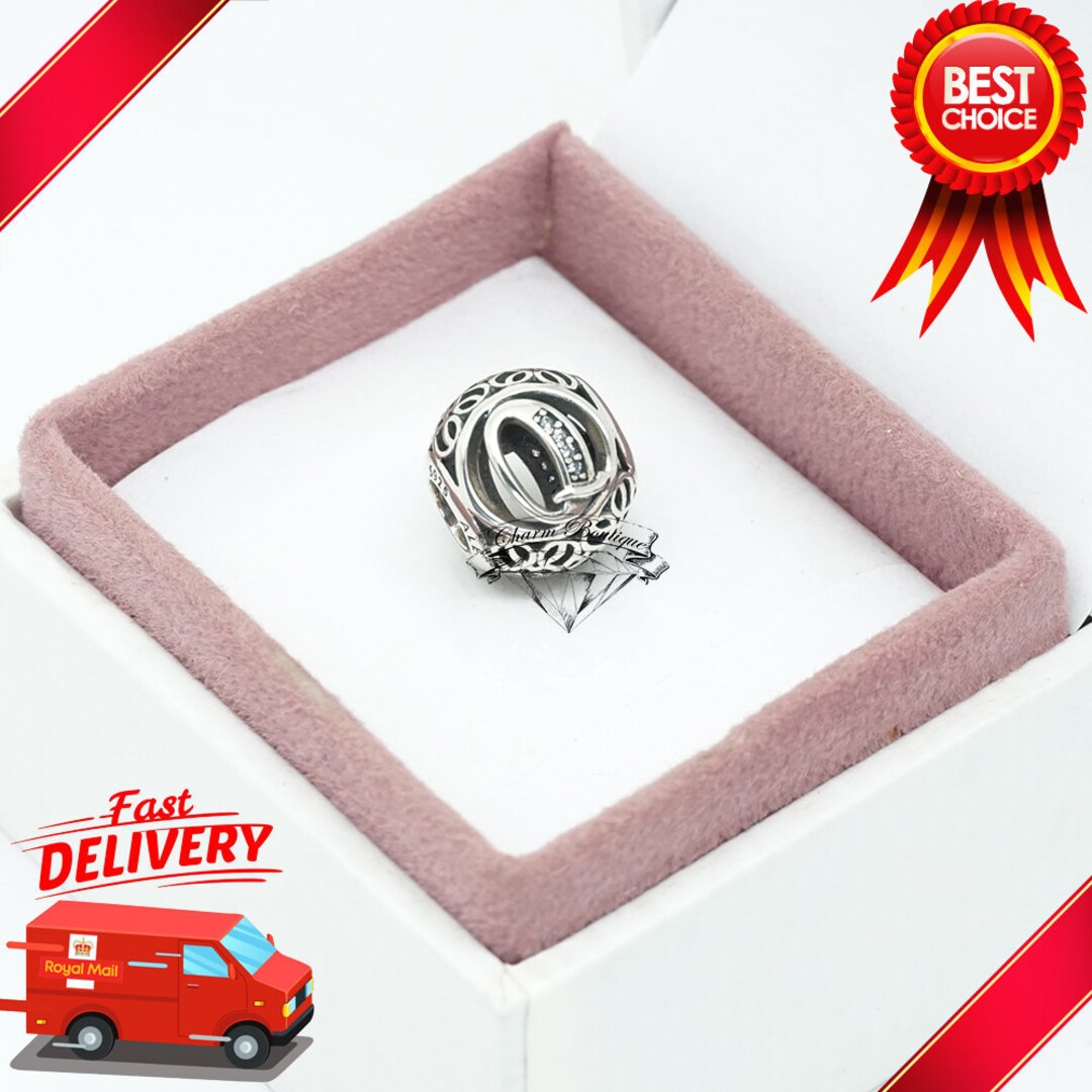 Pandora, Alphabet Letter, Initial, Vintage Q, Bracelet Charm 791861CZ ...