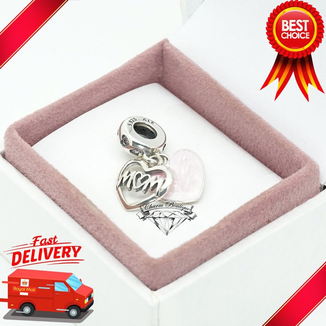 Pandora, Mum Script Heart Pendant, I Love You Mama, Mother, Family ...