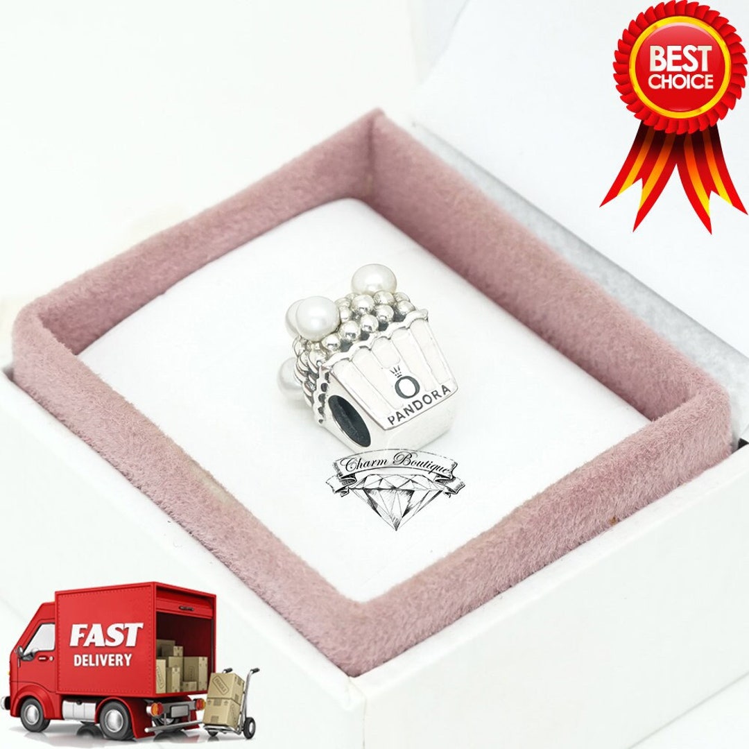 Pandora Delicious Popcorn Charm, Cinema Movie, Friends, Food Pearls ...