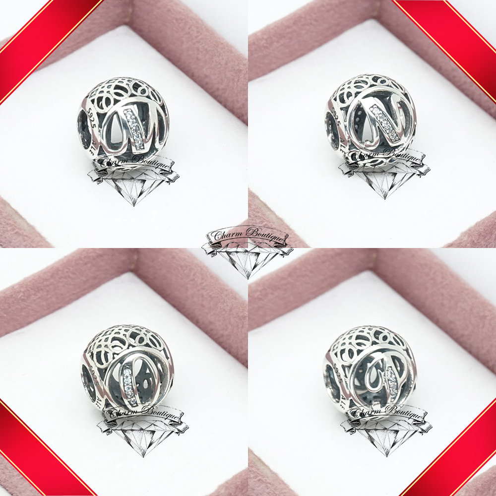 Pandora Alphabet Letter A-Z Vintage Initial Bracelet Charm - Etsy
