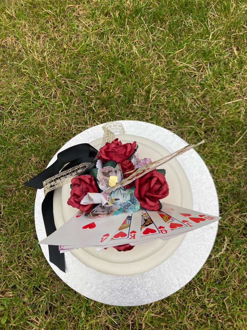 Handmade Las Vegas Wedding Cake Topper Handmade Floral - Etsy UK