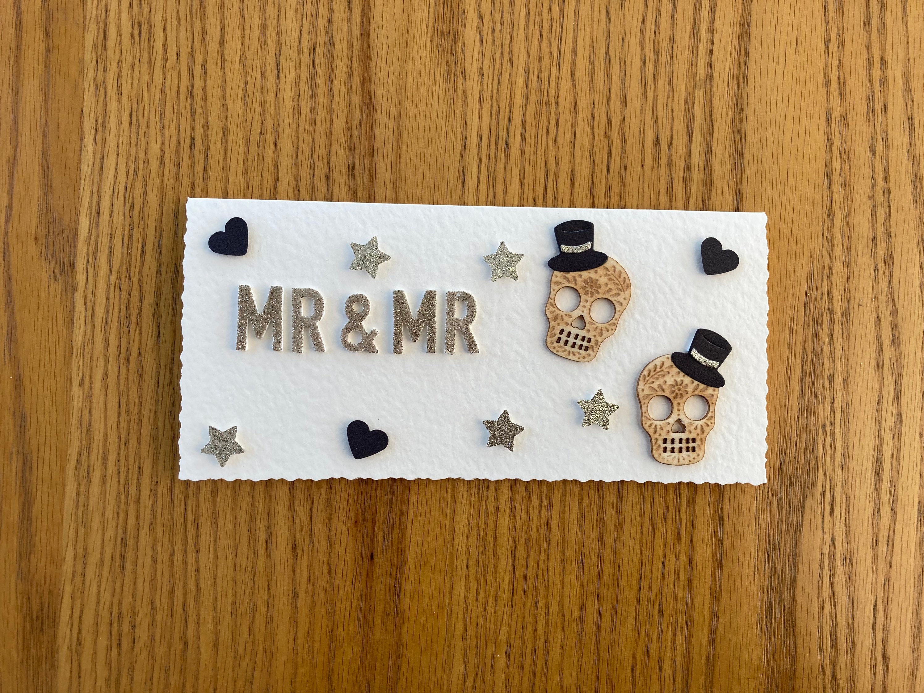 Handmade Sugar Skull Wedding Money/ Voucher Wallet - Etsy UK