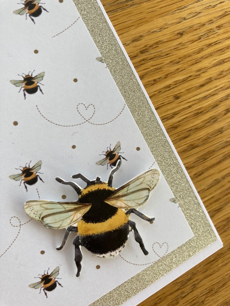 Handmade Bee Birthday Card Handmade Have a Bee-utiful Day Card Funny ...