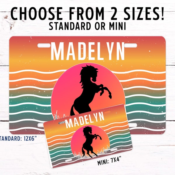 Personalized License Plate for Kids Jeep - Etsy