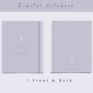 6 Tab Digital Notebook, Goodnotes Template, Hyperlinked, Notability ...