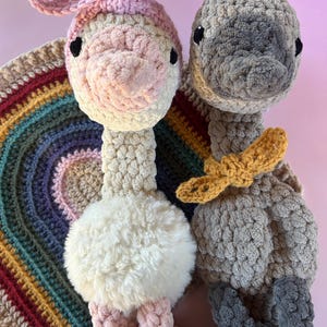 Emu Crochet Pattern: Low Sew Amigurumi Lovey (PDF Pattern) - Etsy