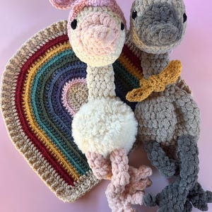 Emu Crochet Pattern: Low Sew Amigurumi Lovey (PDF Pattern) - Etsy