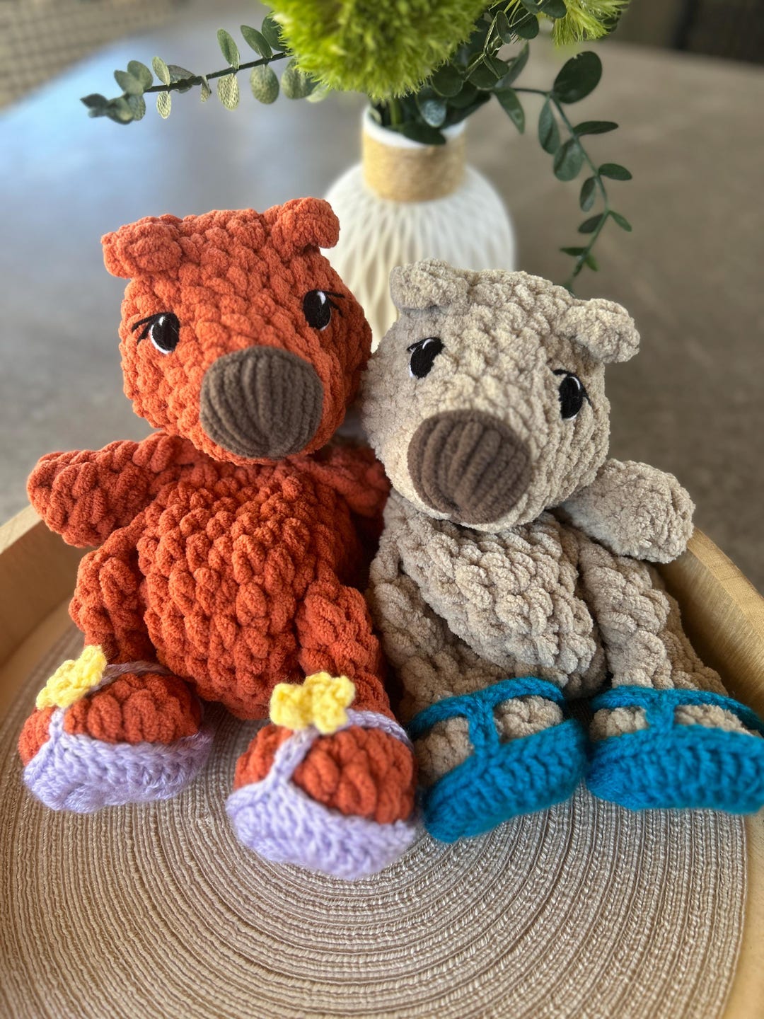 Wombat Crochet Pattern: Low Sew Amigurumi Snuggler (PDF Pattern) - Etsy