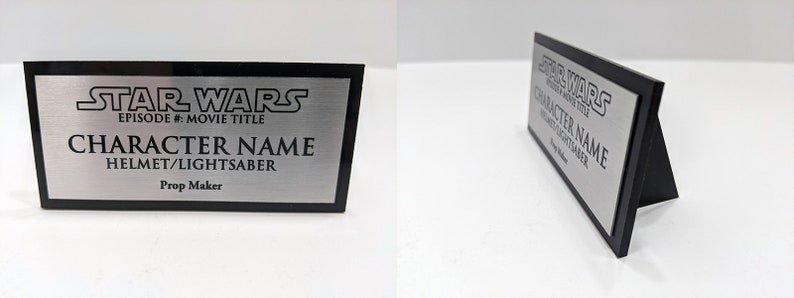 Horror Movie Custom Metal Plaque for Props | Etsy