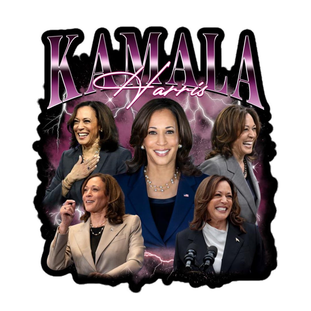 Kamala Power: 90s Throwback Sticker - Etsy