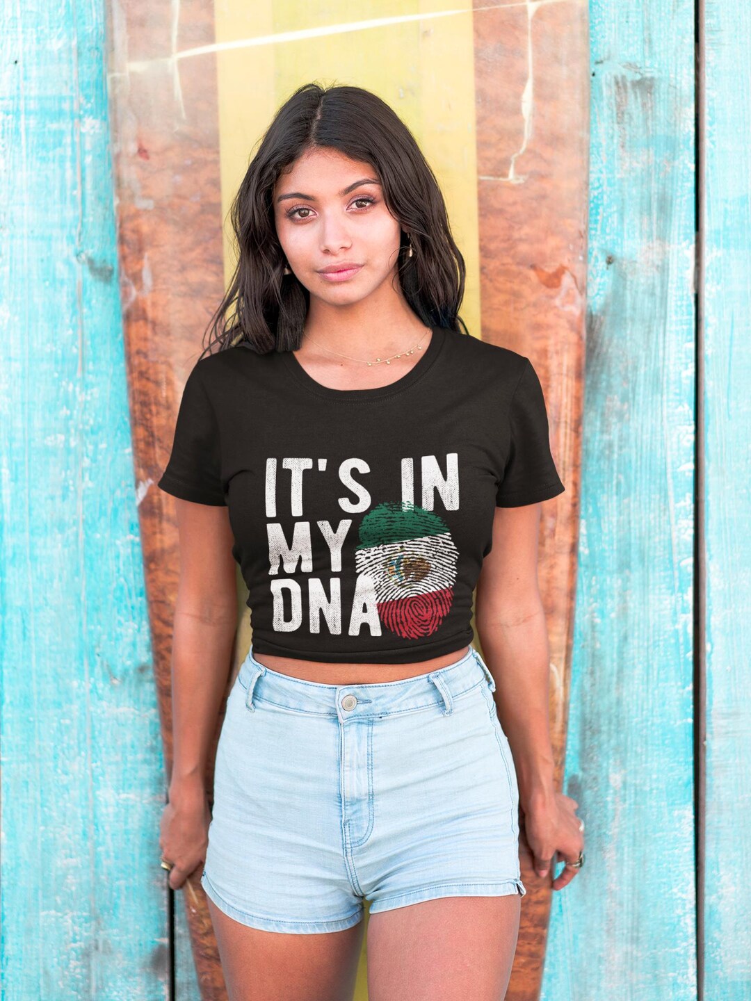 Mexican Pride Tee, DNA Heritage T-shirt, Cultural Identity Shirt ...
