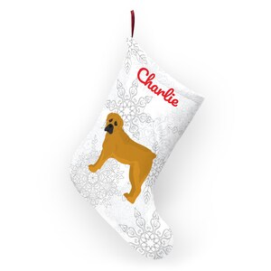 Boerboel Stocking | Boerboel Gifts | Personalized Boerboel Christmas ...