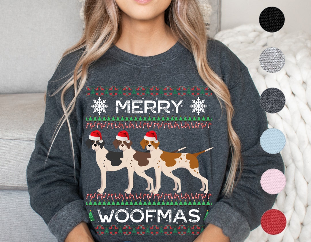 English Pointer Christmas Sweater | English Pointer Gifts | English ...