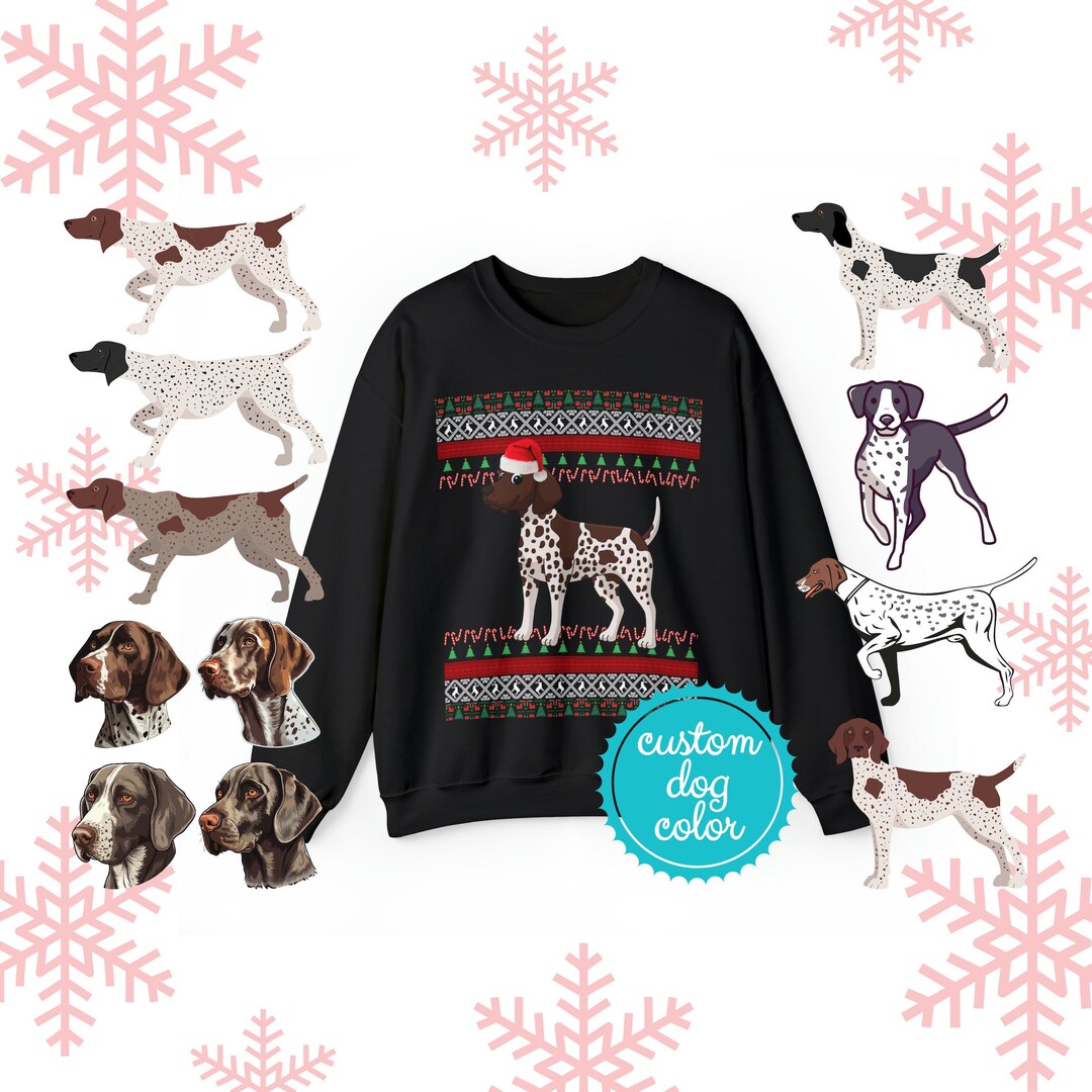 German Shorthaired Pointer | GSP Sweatshirt | GSP Gifts | GSP Christmas ...