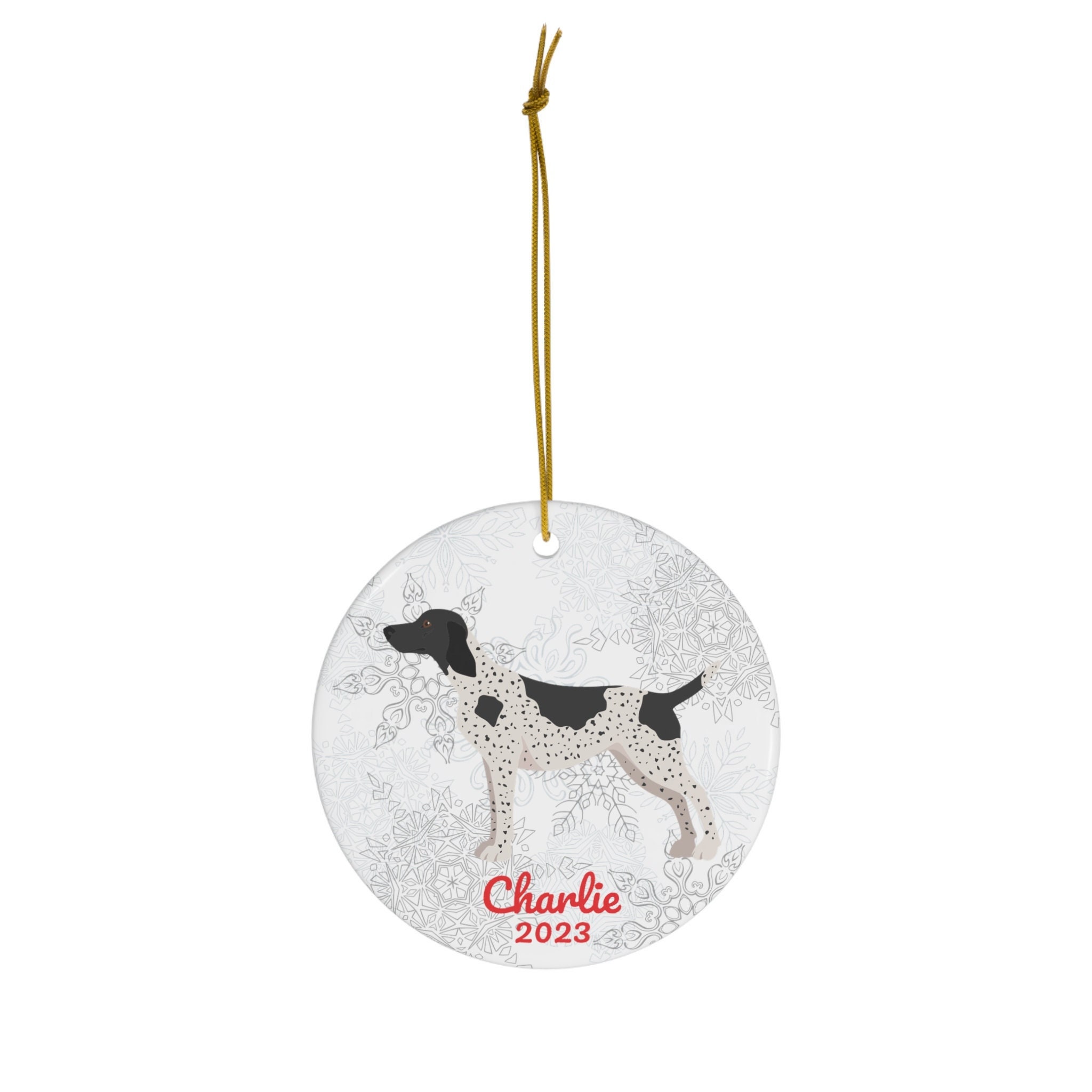 GSP Ornament | Shorthaired Pointer Ornament | German Shorthaired ...
