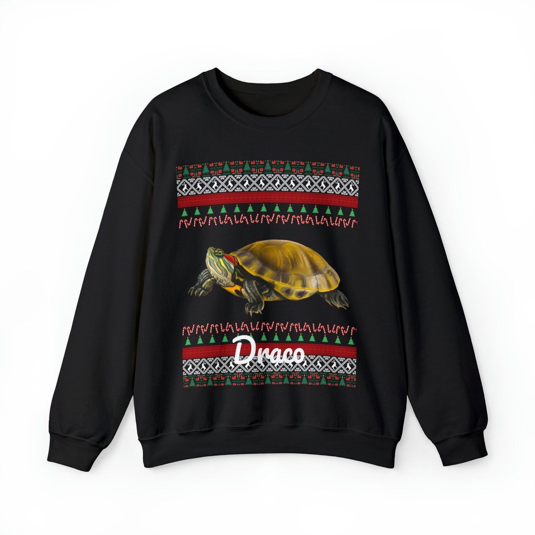 Red-eared Slider Turtle Christmas Sweater | Red-eared Slider Gift ...