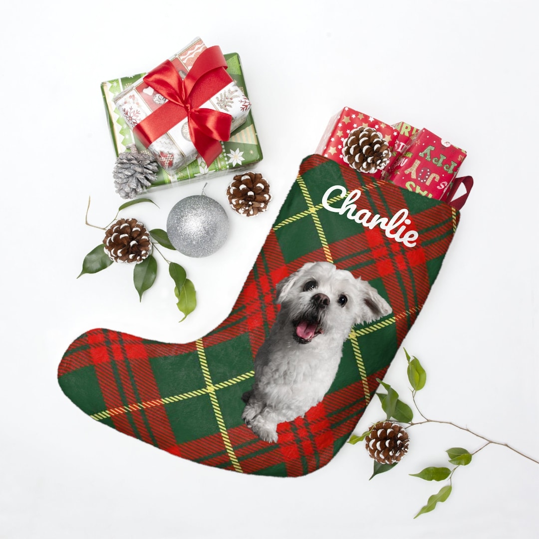 Maltese Stocking Maltese Gifts Personalized Maltese Christmas Stocking ...