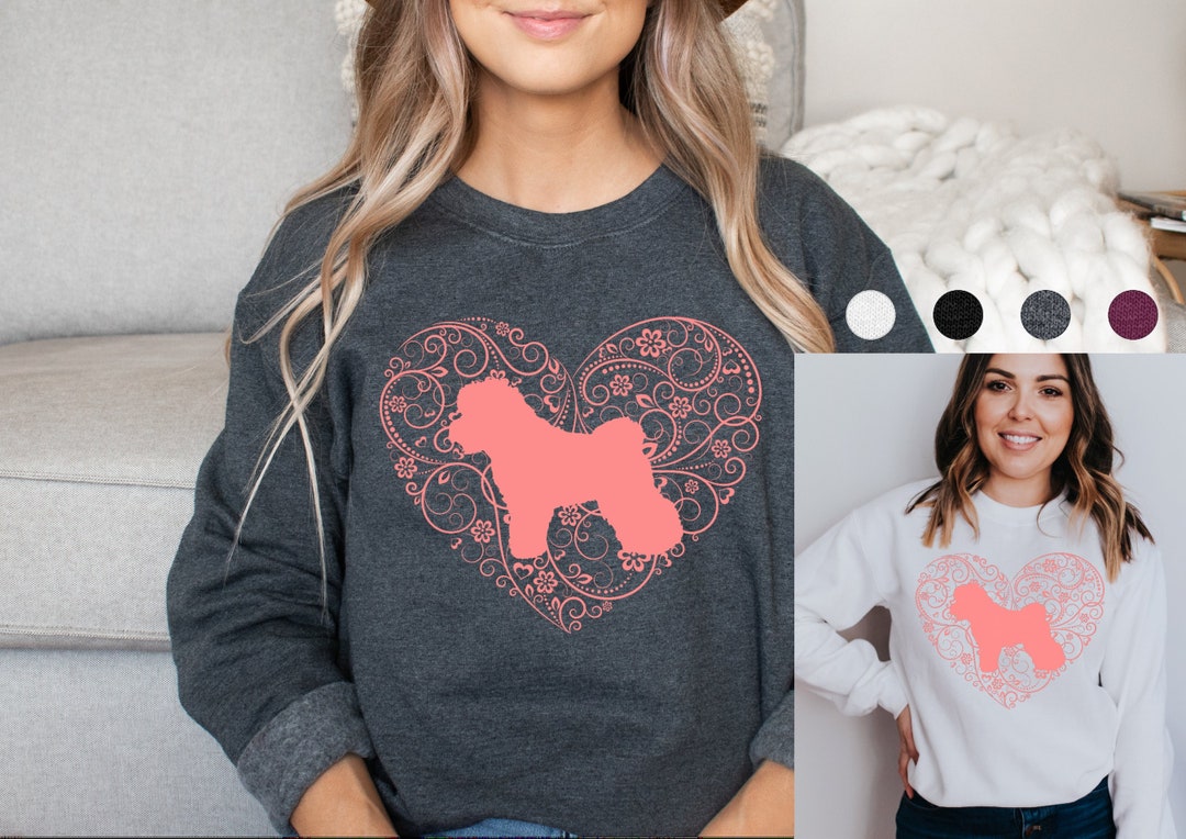 Bichon Frise Sweatshirt | Bichon Mom Sweatshirt | Bichon Sweatshirt for ...