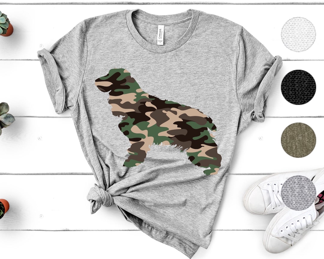 Cocker Spaniel Shirt Unisex | English Cocker Spaniel Camouflage Tshirt ...