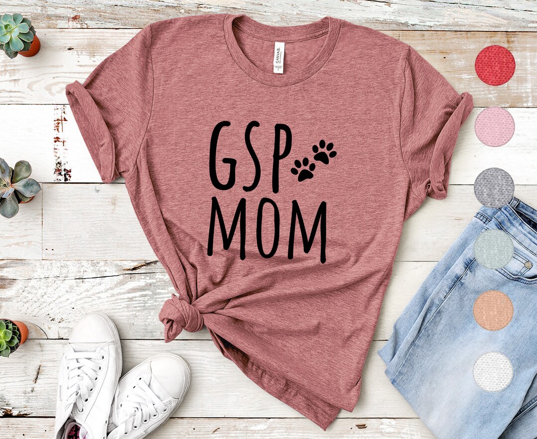 GSP Mom Shirt | German Shorthaired Pointer Shirt for Women | GSP Gifts ...