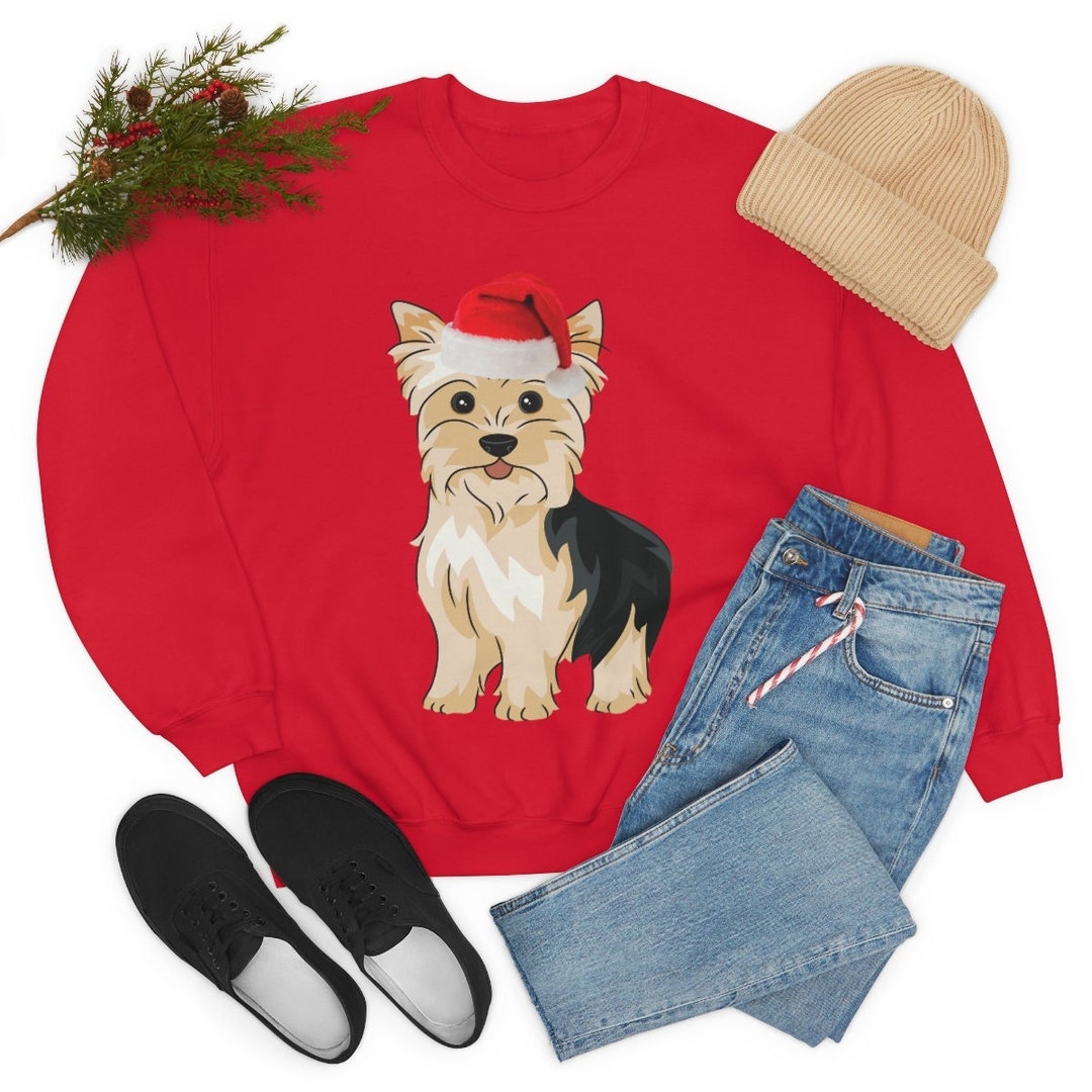 Yorkie Christmas Sweater | Yorkshire Terrier Gifts | Yorkie Mom ...