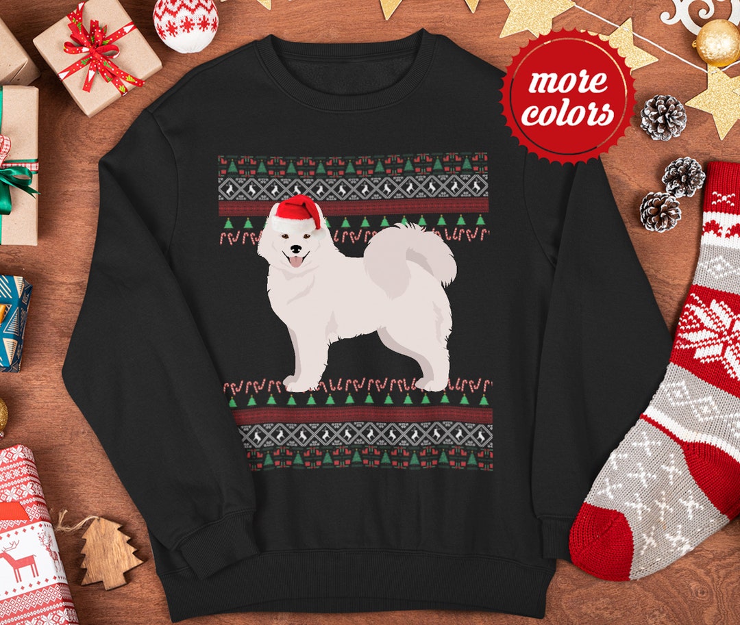 Samoyed Christmas Sweater | Samoyed Gifts | Unisex Samoyed Sweatshirt ...