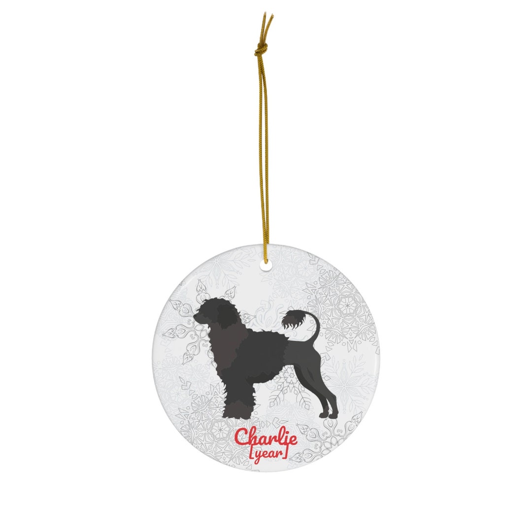Portie Ornament | Portuguese Water Dog Gift | Portie Christmas ...