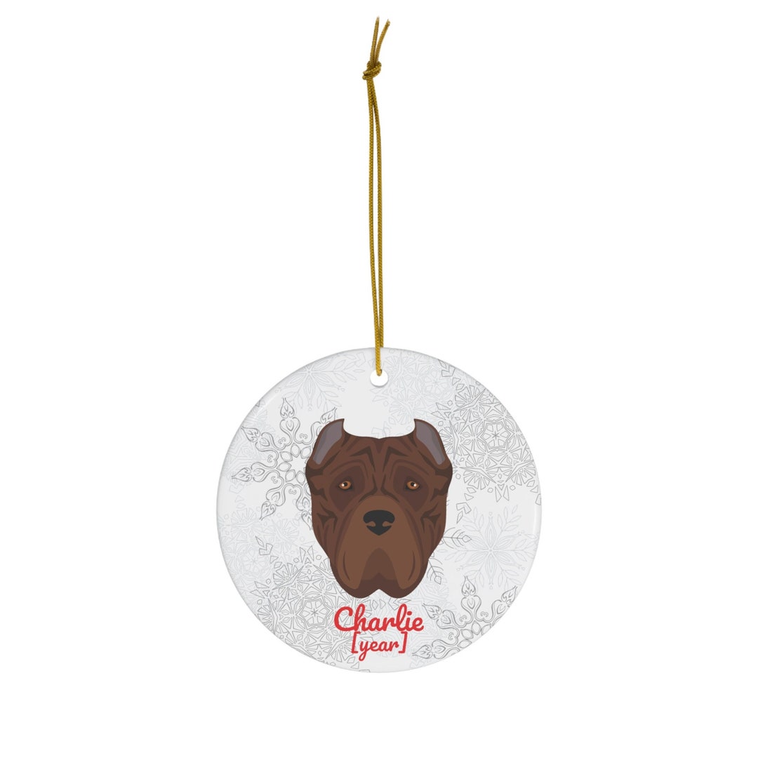 Presa Canario Ornament | Presa Canario Gift | Custom Presa Canario ...